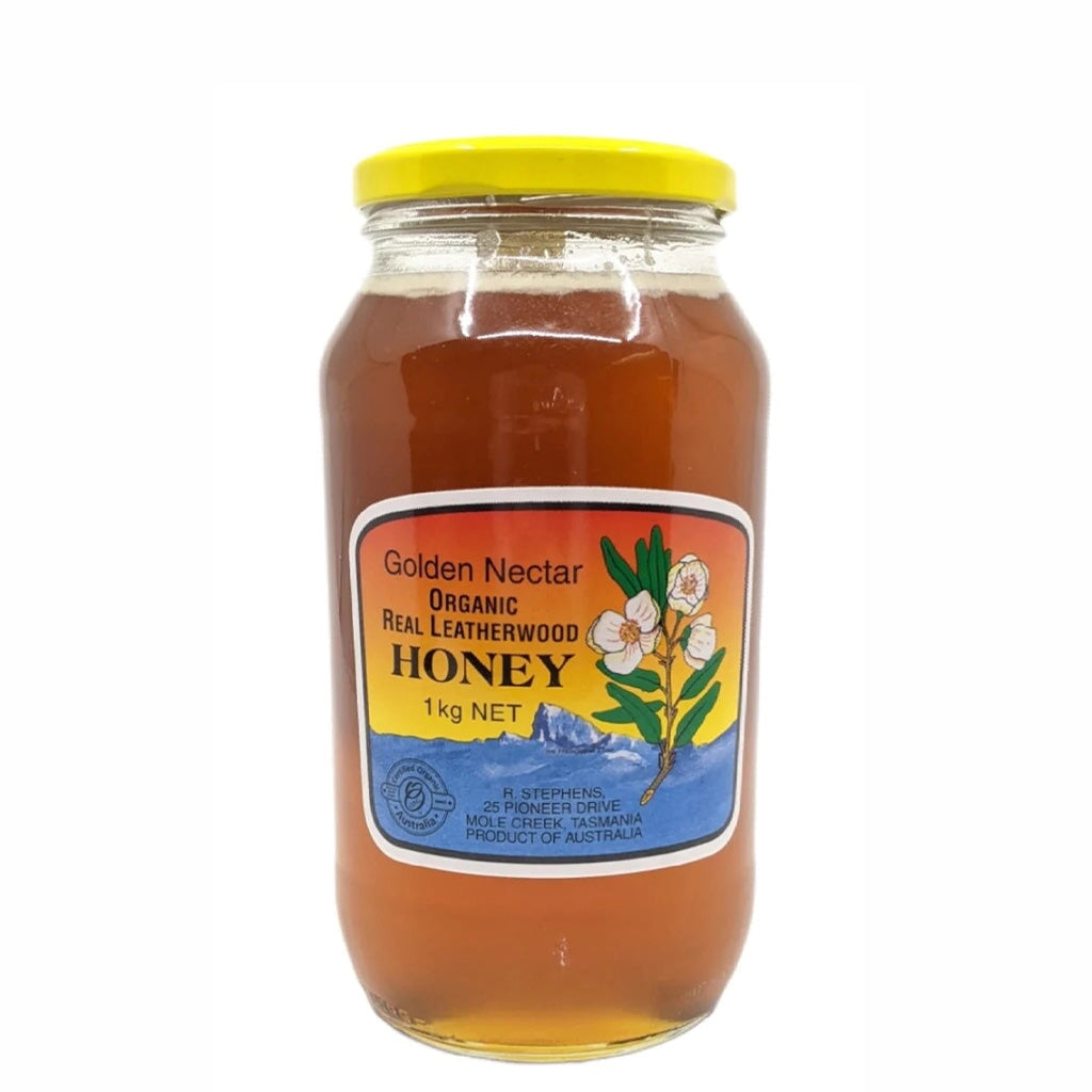 Golden Nectar Leatherwood Honey – Mr Vitamins