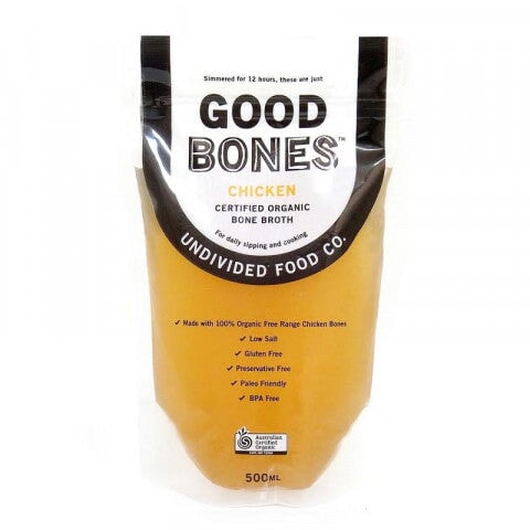 Good Bones Organic Chicken Bone Broth Shelf Stable – Mr Vitamins