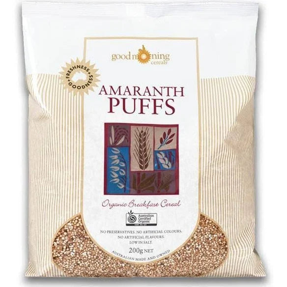Good Morning Amaranth Puffs 200g – Mr Vitamins