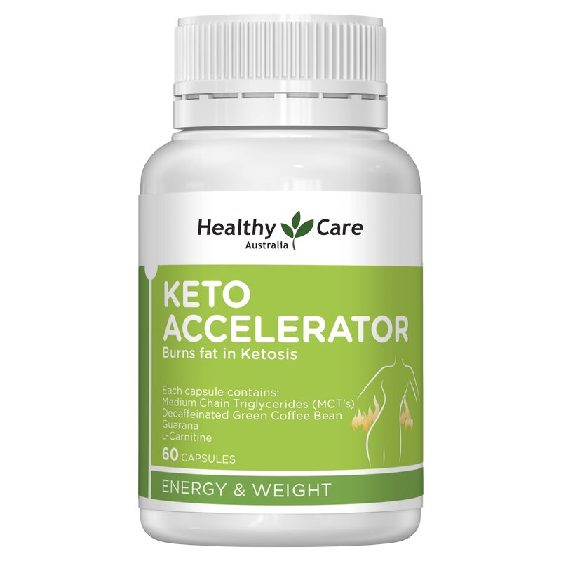 Keto Accelerator | Healthy Care Keto Fat Burner | 60C – Mr Vitamins