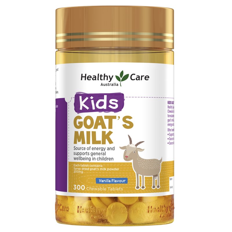 Kids Goat Milk Chewable 300T by Healthy Care – Mr Vitamins