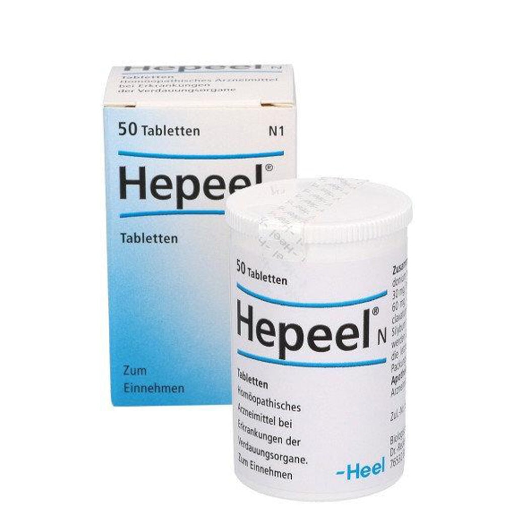 Heel Hepeel - Homeopathic 50 Tablets – Mr Vitamins