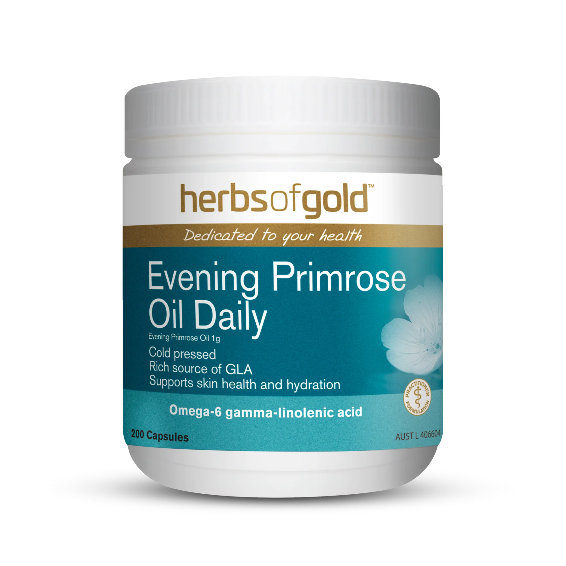 Evening Primrose Oil 1000mg - Herbs of Gold 200 Caps – Mr Vitamins