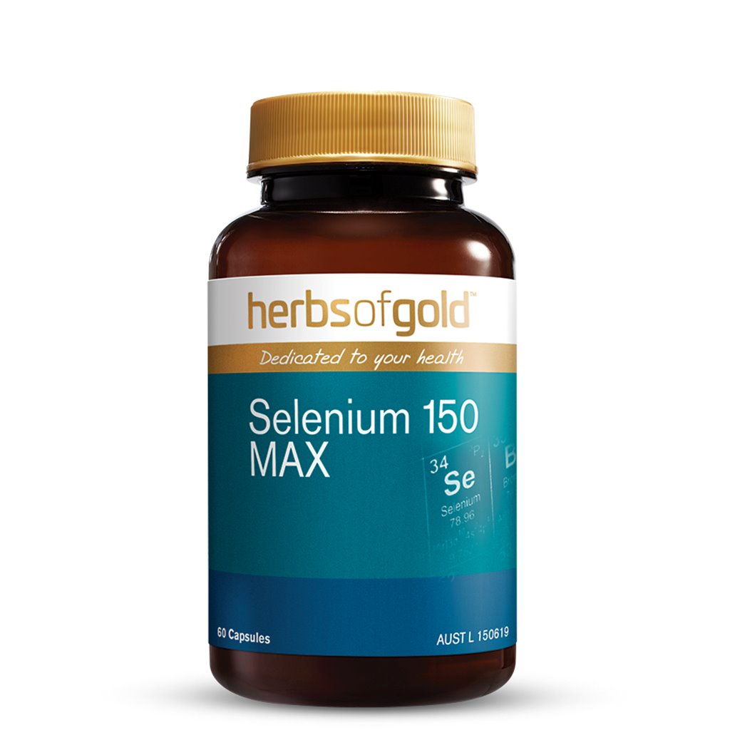 Herbs Of Gold Selenium 150 Max – Mr Vitamins