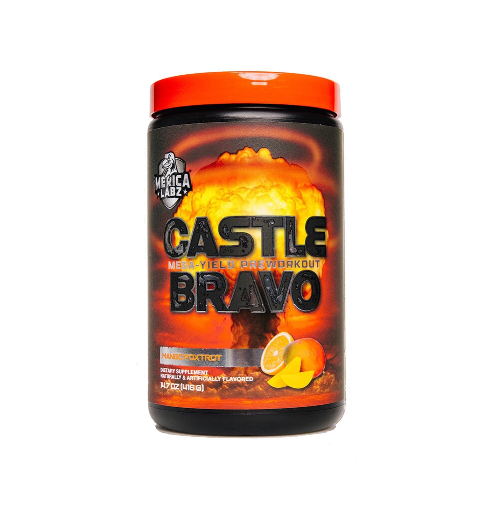 Mercia Labz CASTLE BRAVO - MEGA-YIELD HARDCORE PREWORKOUT – Mr Vitamins