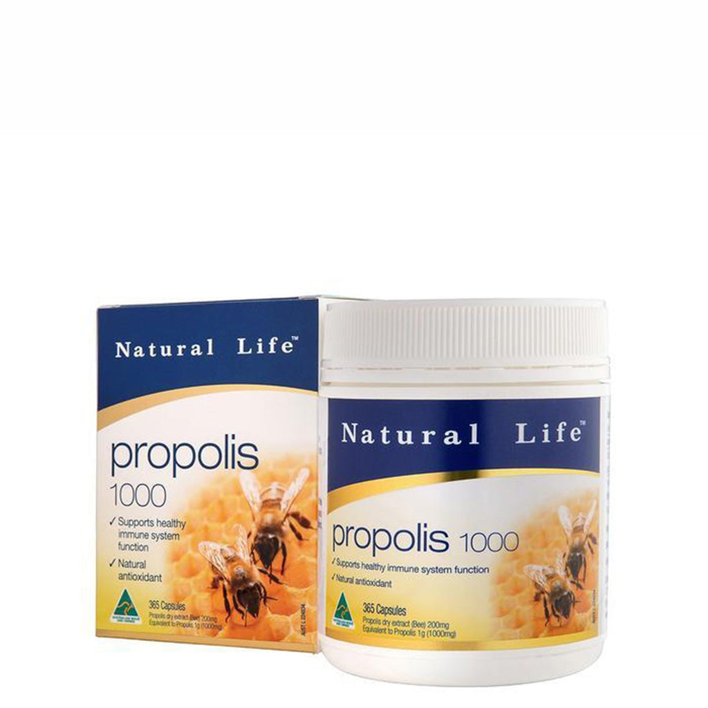 Natural Life Propolis 1000Mg 365 Caps – Mr Vitamins