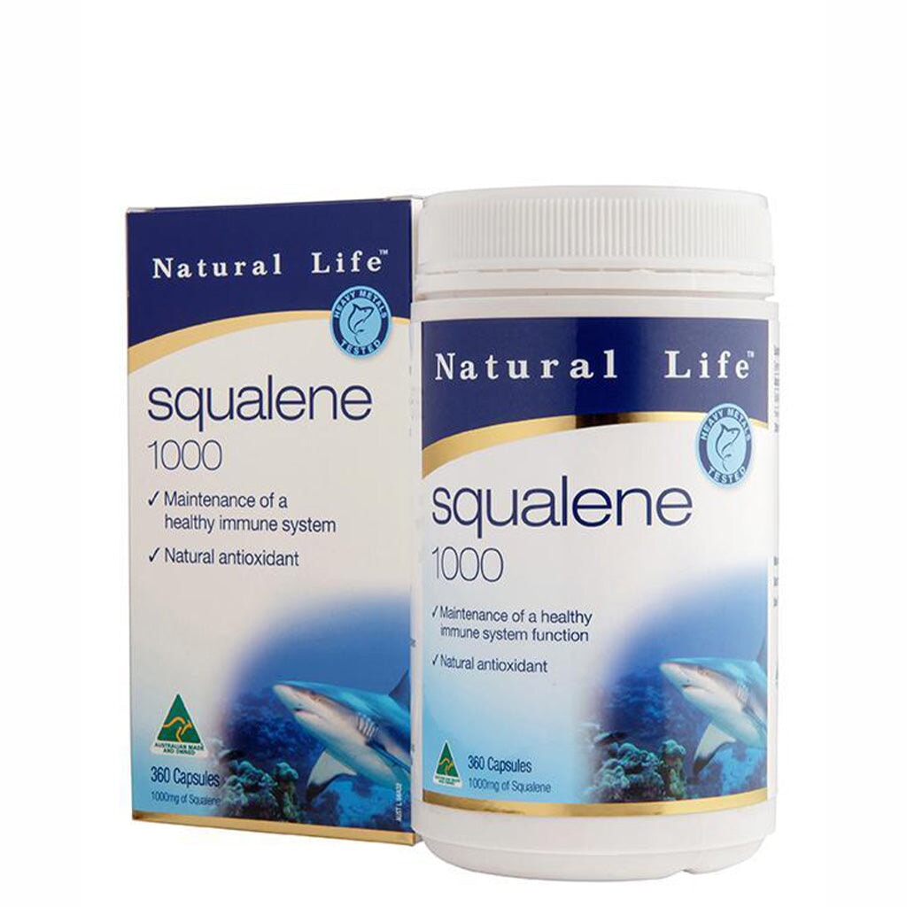 Natural Life Squalene 1000Mg – Mr Vitamins