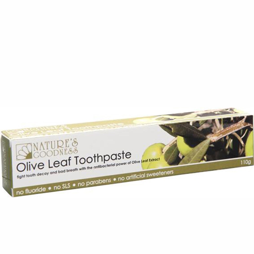 Natures Goodness Olive Leaf Toothpaste – Mr Vitamins