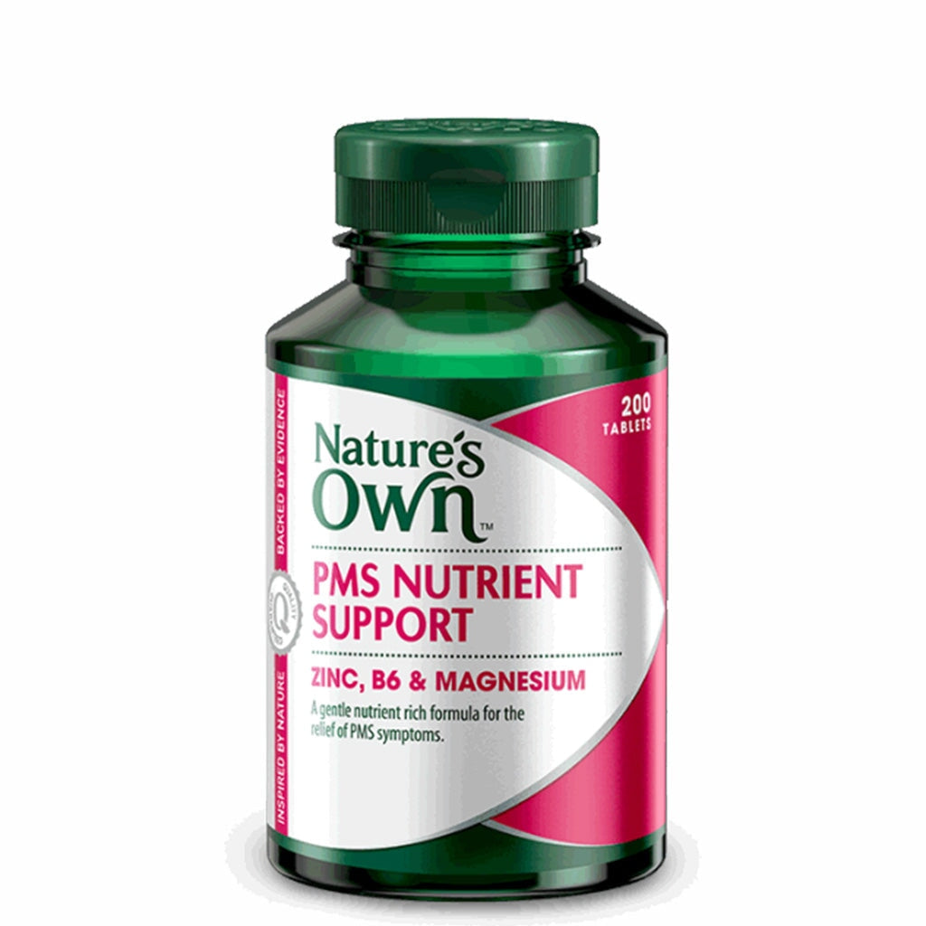 Natures Own Pms Nutrient Support Zinc B6 & Magnesium – Mr Vitamins