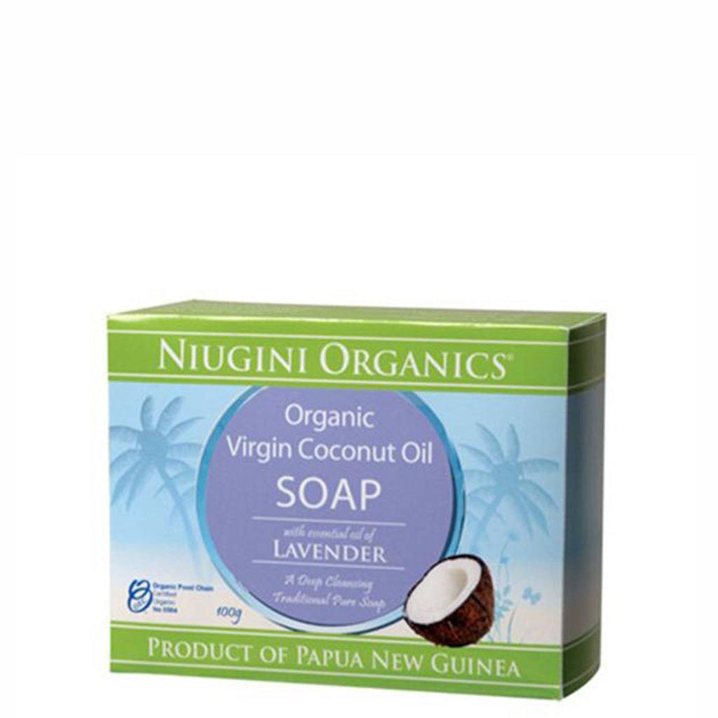 Niugini Organics Coconut Oil Soap - Lavender – Mr Vitamins