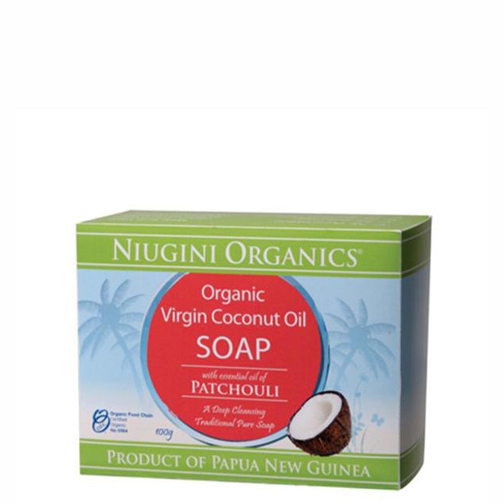 Niugini Organics Coconut Oil Soap - Patchouli – Mr Vitamins