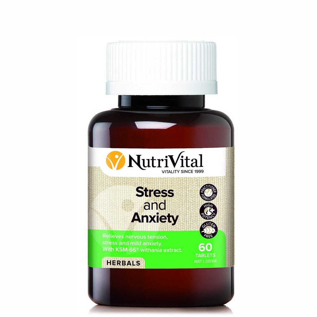 Nutrivital Stress And Anxiety – Mr Vitamins