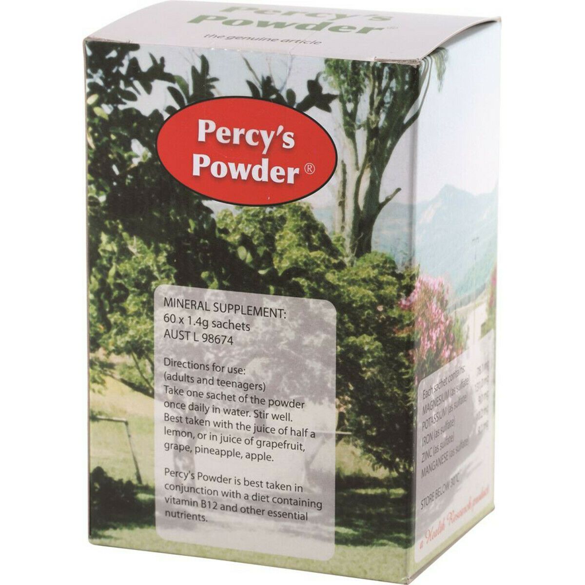 Percys Powder – Mr Vitamins