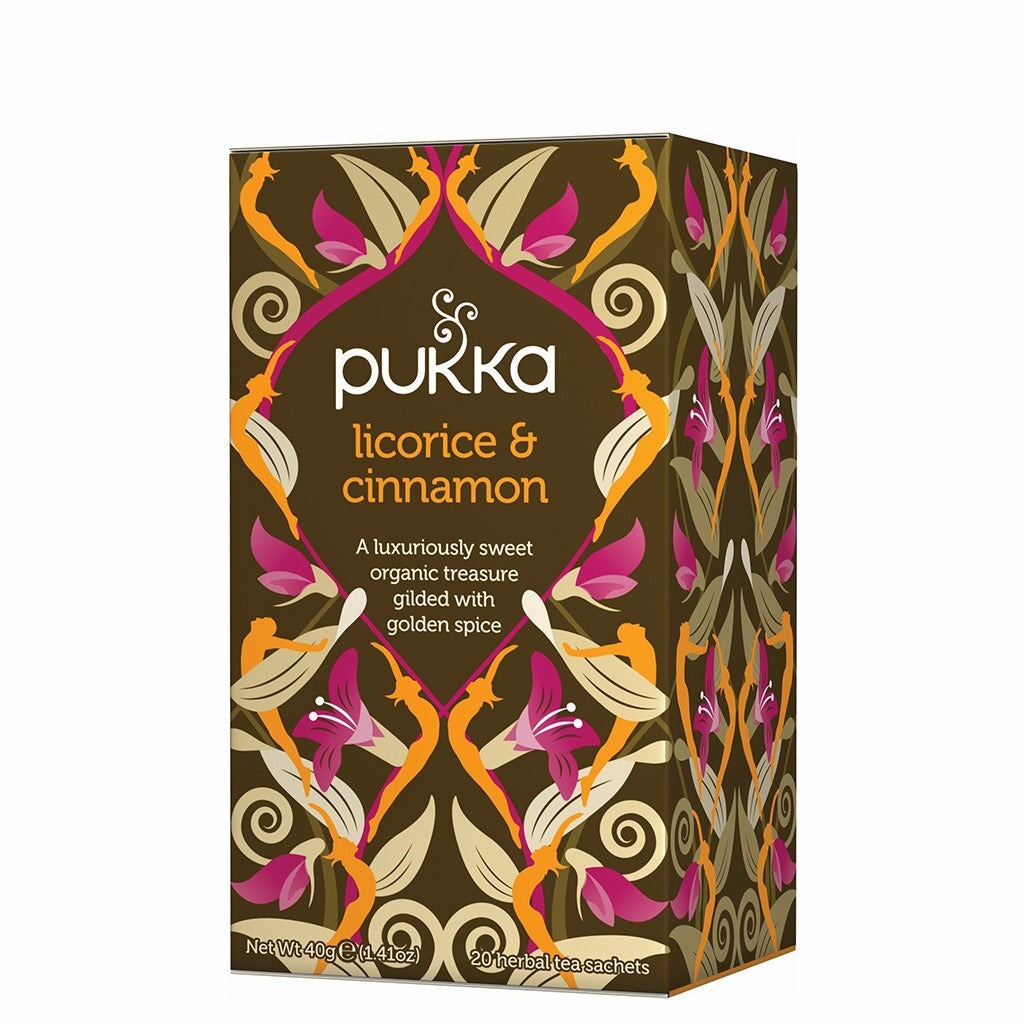 Pukka Licorice and Cinnamon Tea – Mr Vitamins