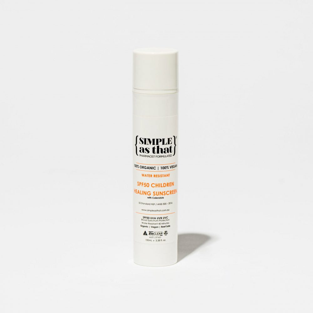 Simple As That Natural Childrens Sunscreen SPF 50 – Mr Vitamins