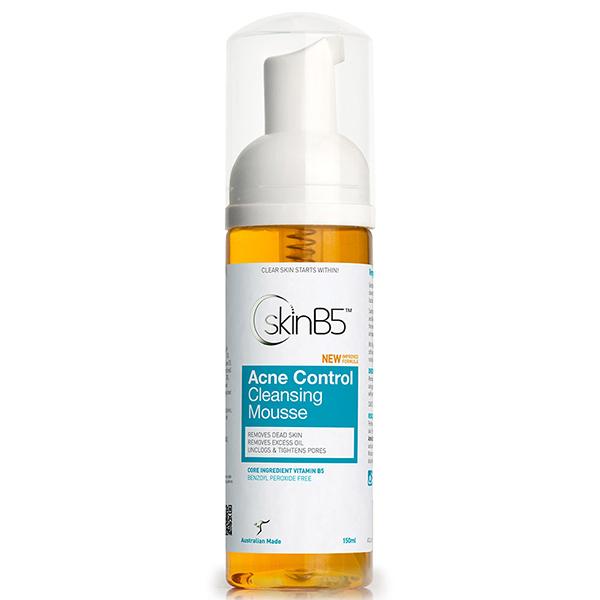 Skin B5 Acne Control Cleansing Mousse – Mr Vitamins