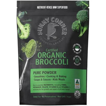 Sunny Corner Organic Broccoli Powder – Mr Vitamins