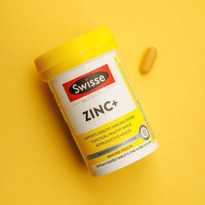 Swisse Zinc+ | 60 Caps – Mr Vitamins