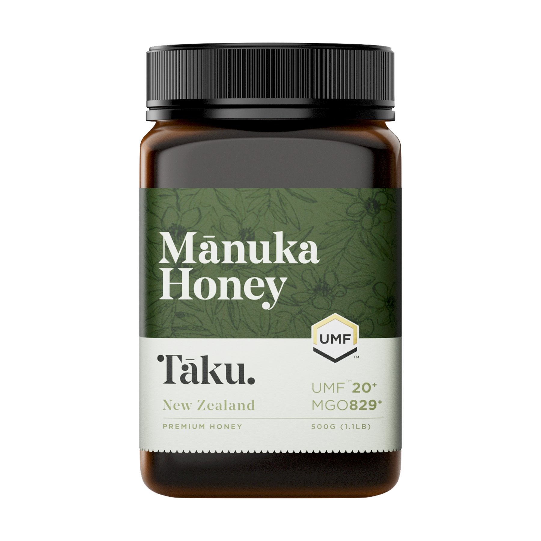 Taku NZ | UMF 20+ (MGO 829+) Manuka Honey 500g – Mr Vitamins