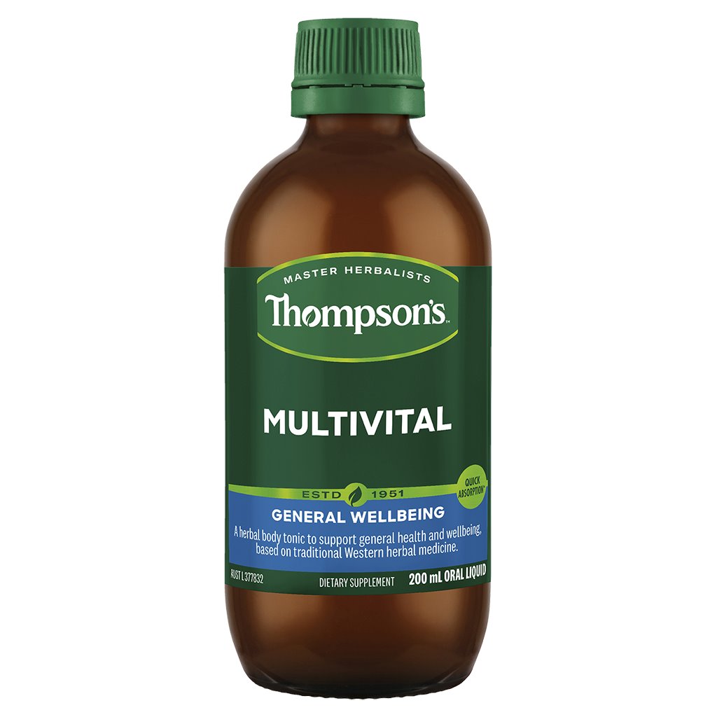 Thompsons Multivital - Herbal Tonic 200ml – Mr Vitamins