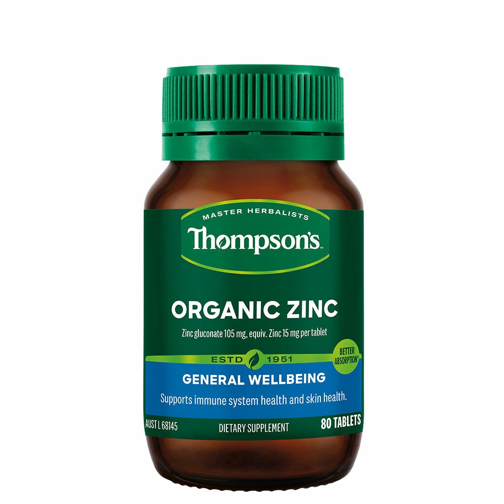 Thompsons Organic Zinc – Mr Vitamins