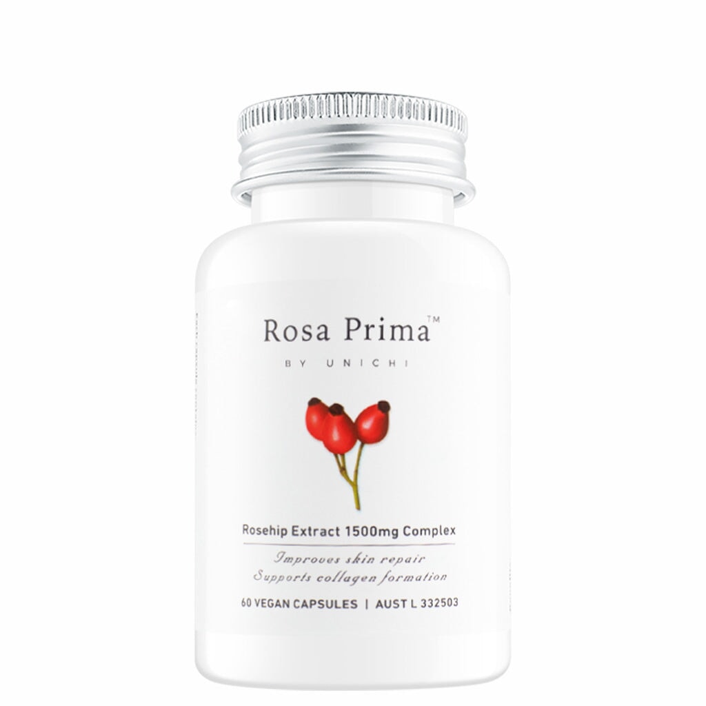 Rosa Prima Rosehip Extract 1500mg Complex – Mr Vitamins