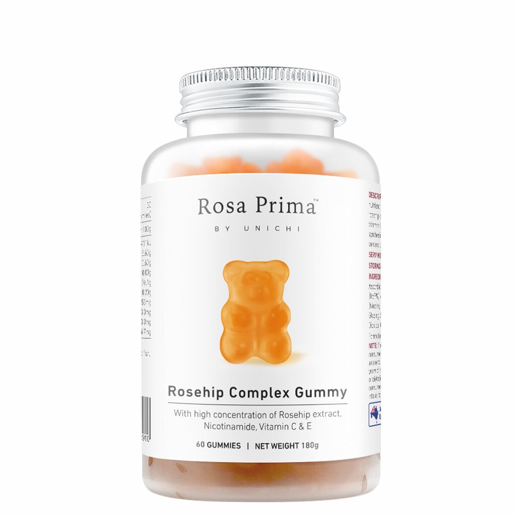 Teddi Lab Nicotinamide Gummy | Rosehip 60 Gummies | Unichi Rosa Prima ...