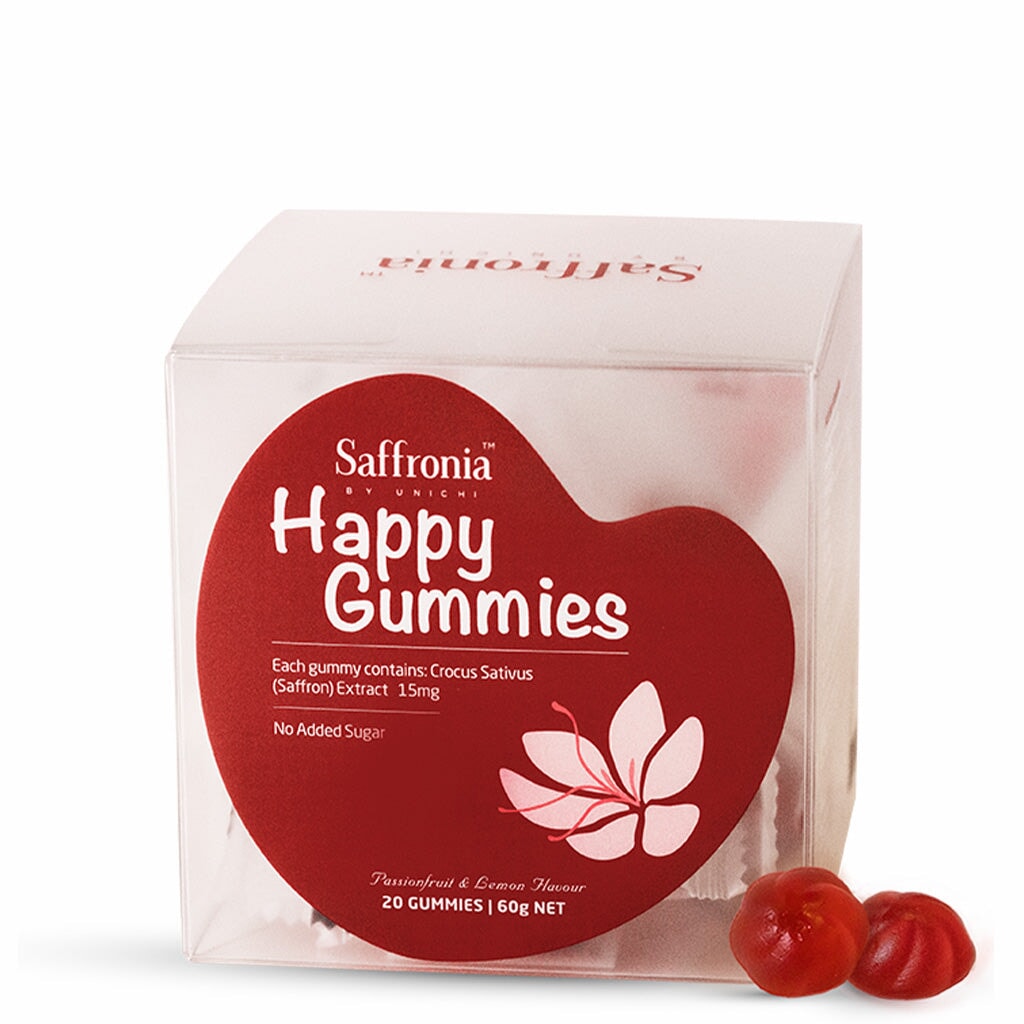 Saffronia Happy Gummies | Rosa Prima 20pic – Mr Vitamins
