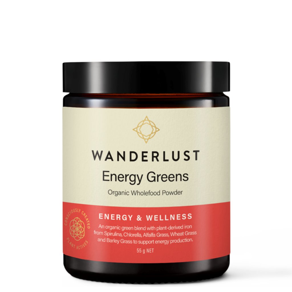 Wanderlust Energy Greens Powder – Mr Vitamins