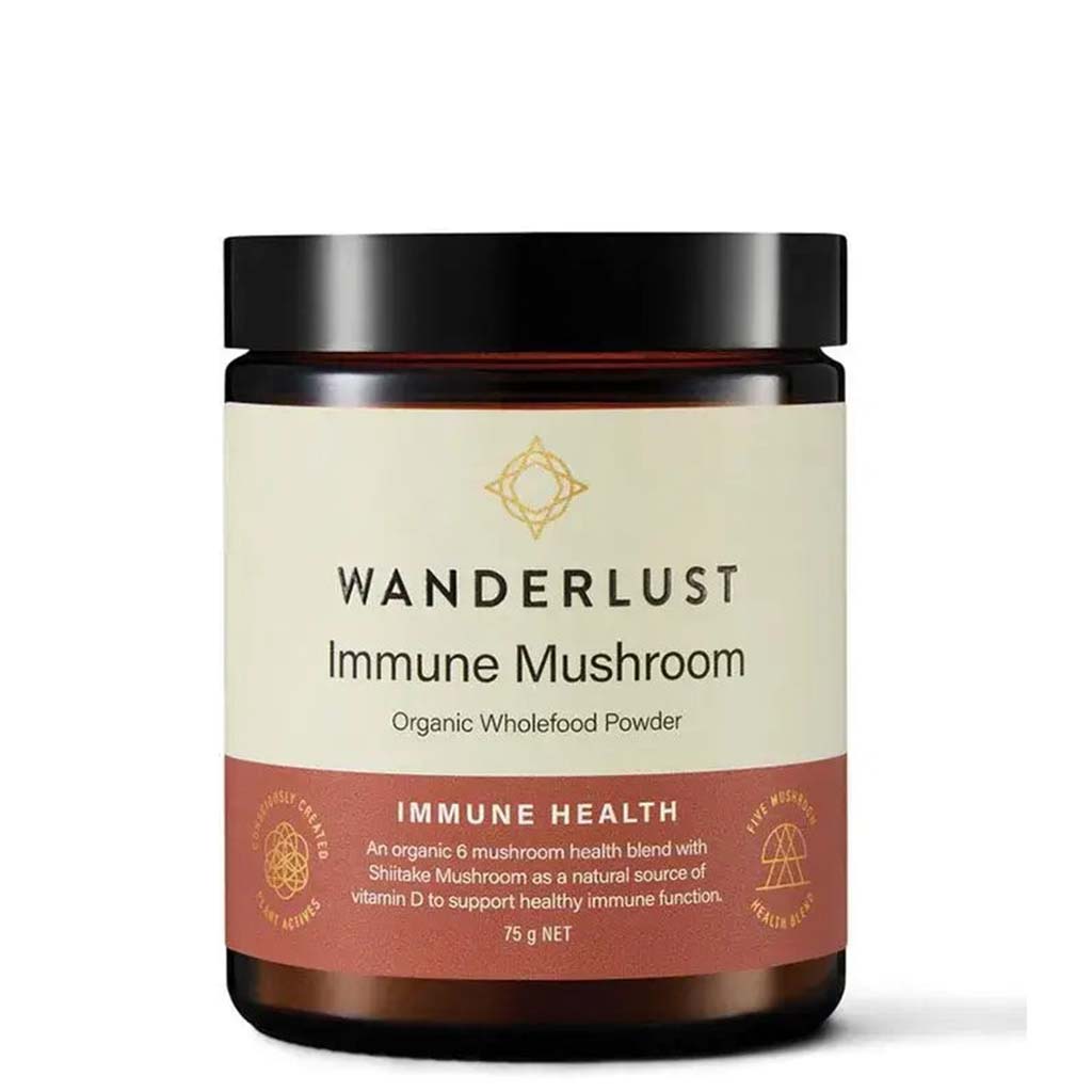 Wanderlust | Immune Mushroom Powder 75g – Mr Vitamins
