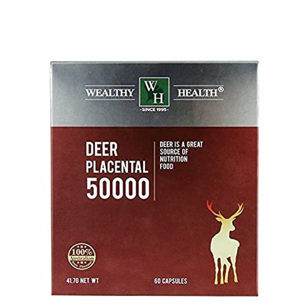 Wealthy Health Deer Placental 50000 – Mr Vitamins